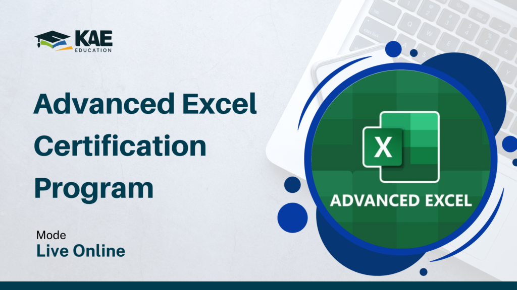 Advanced Excel Certification Program - KAE Education