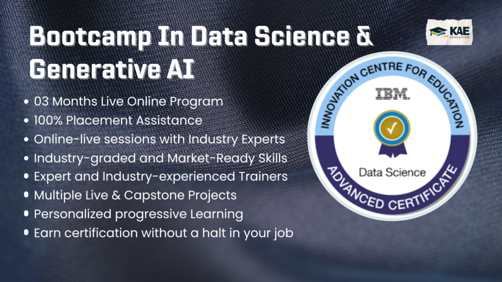 Bootcamp in Data Science & Generative AI - KAE Education